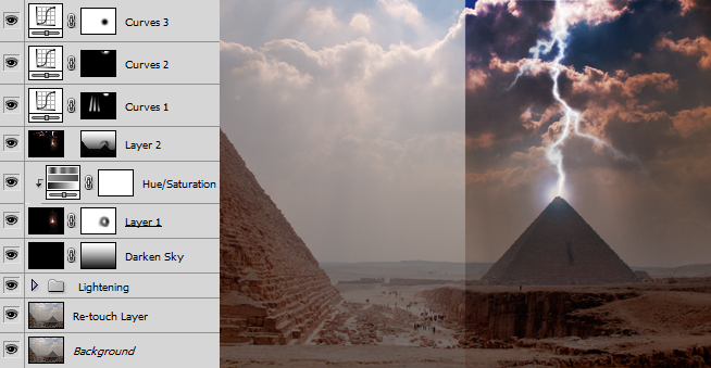 Benz World Blog » Pyramid Lightning